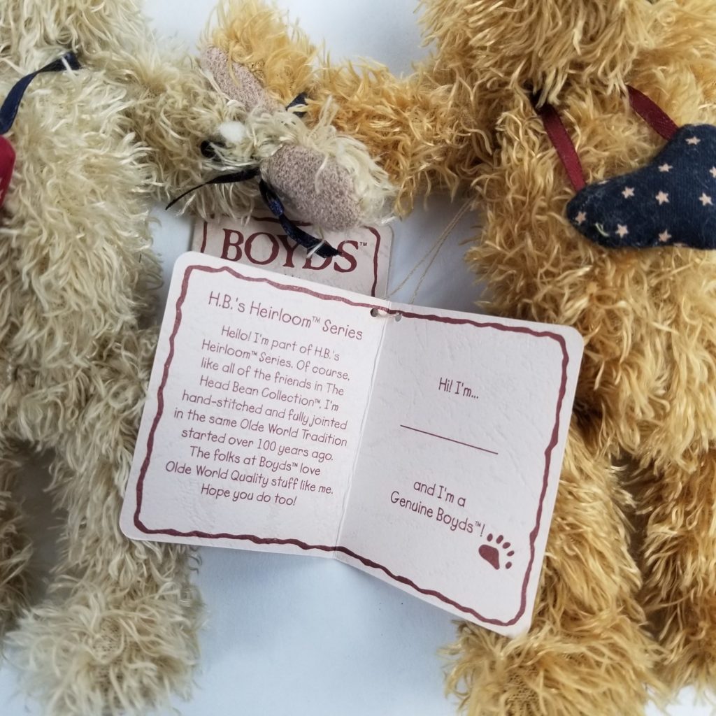 Genuine Boyds Bears Heirloom Series Friendship Bears – The Flying Dutchgirl