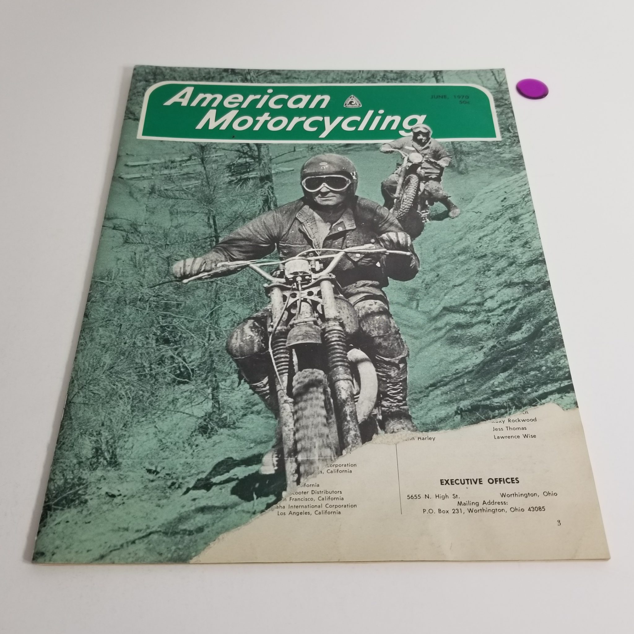 Vintage American Motorcycling Harley Indian Magazine (June 1970) – The ...
