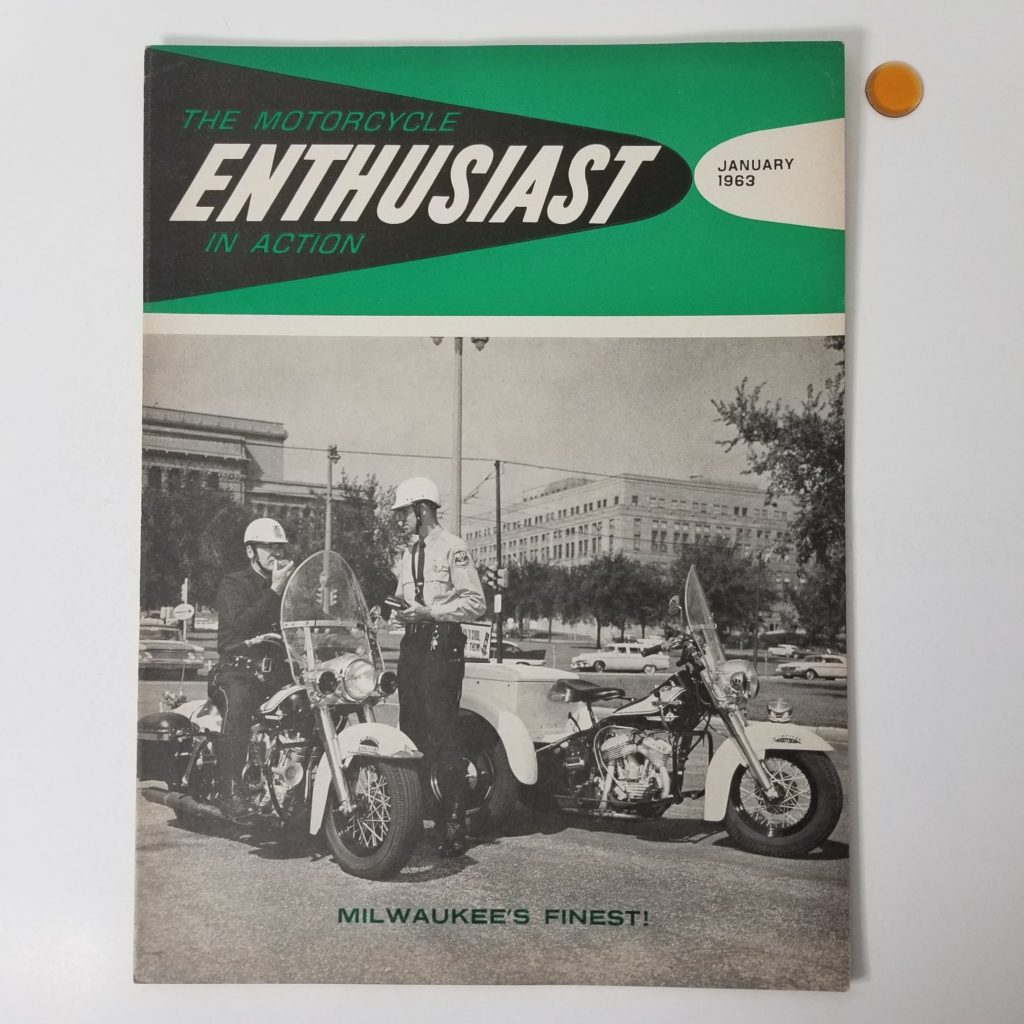 Vintage Harley-Davidson Enthusiast Magazine (January 1963) – The Flying ...