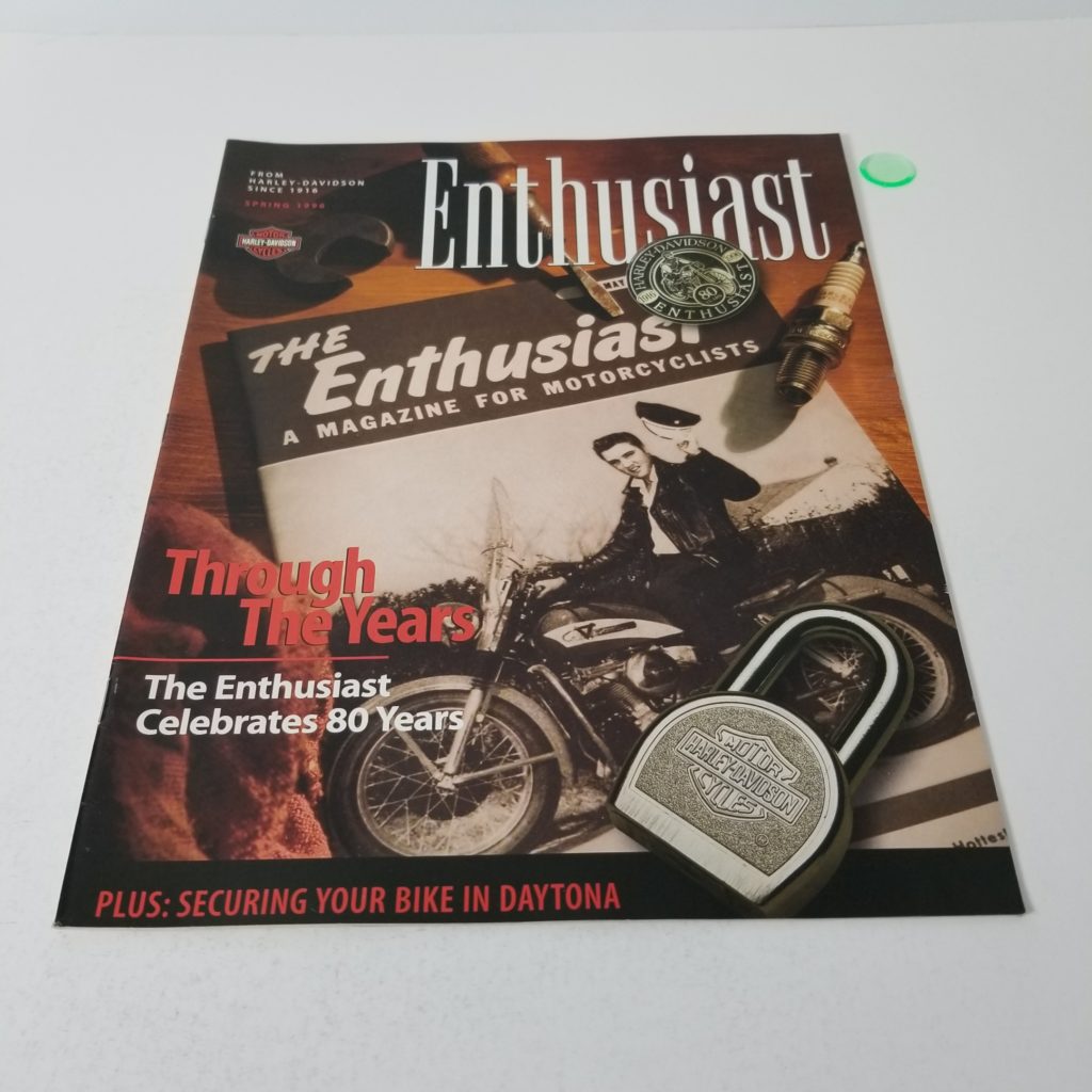Genuine Harley-Davidson Enthusiast Magazine (Spring 1996) 80th ...