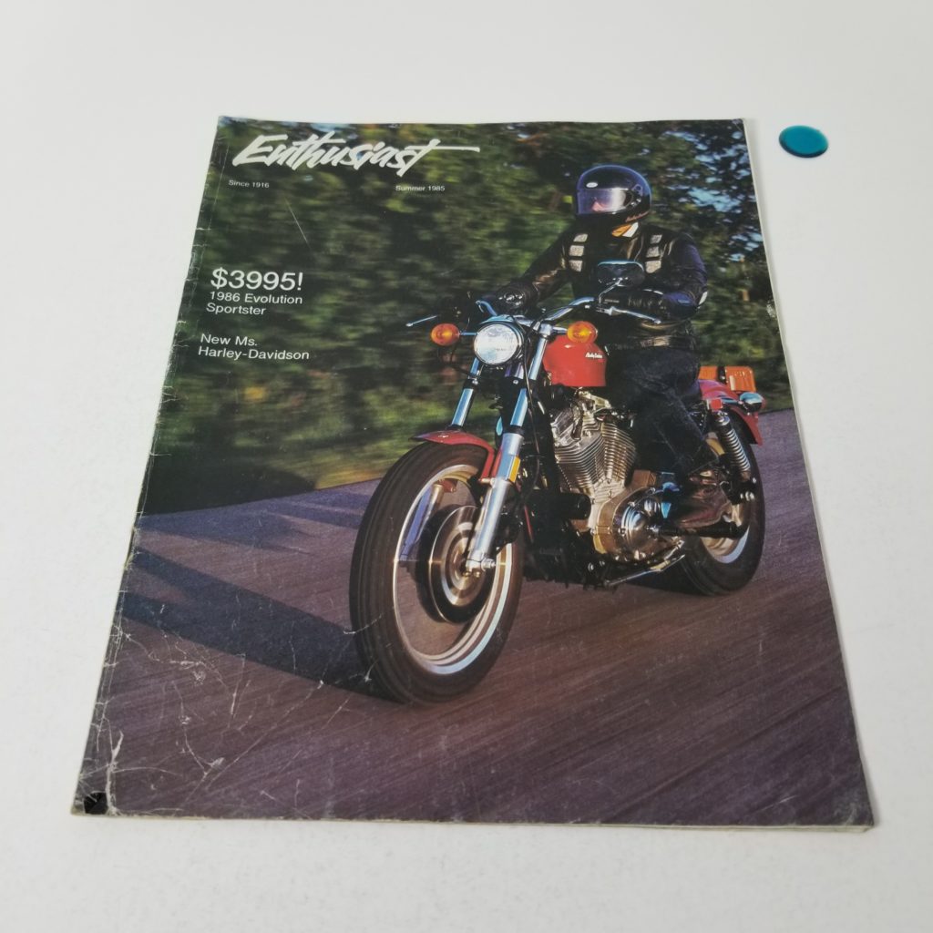 Genuine Harley-Davidson Enthusiast Magazine (Summer 1985) Miss Harley ...