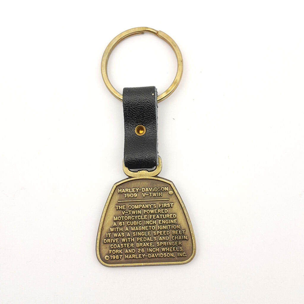 Authentic Vintage 1980’s Harley-Davidson 1909 Model Key FOB – The ...