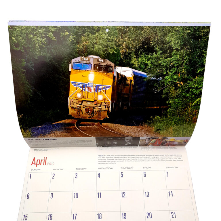 Original Union-Pacific 150th Anniversary Wall Calendar – The Flying ...