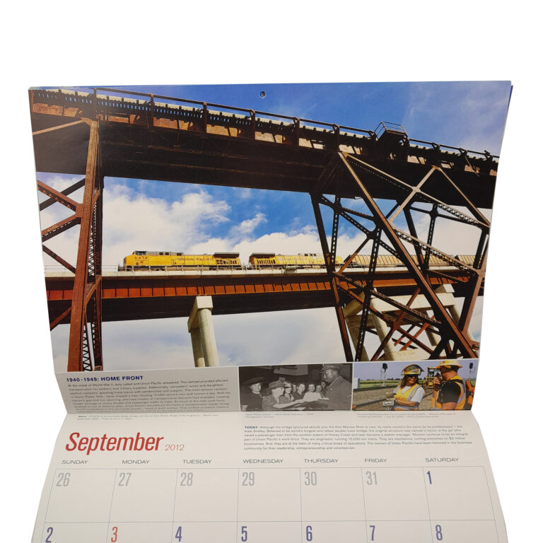 Original Union-Pacific 150th Anniversary Wall Calendar – The Flying ...